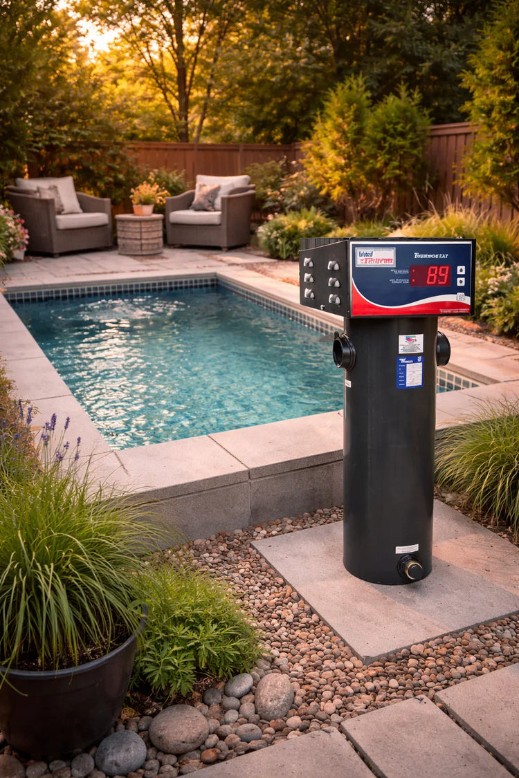 Chauffe-eau de piscine | Guide & solutions de chauffage – Piscines Geyser